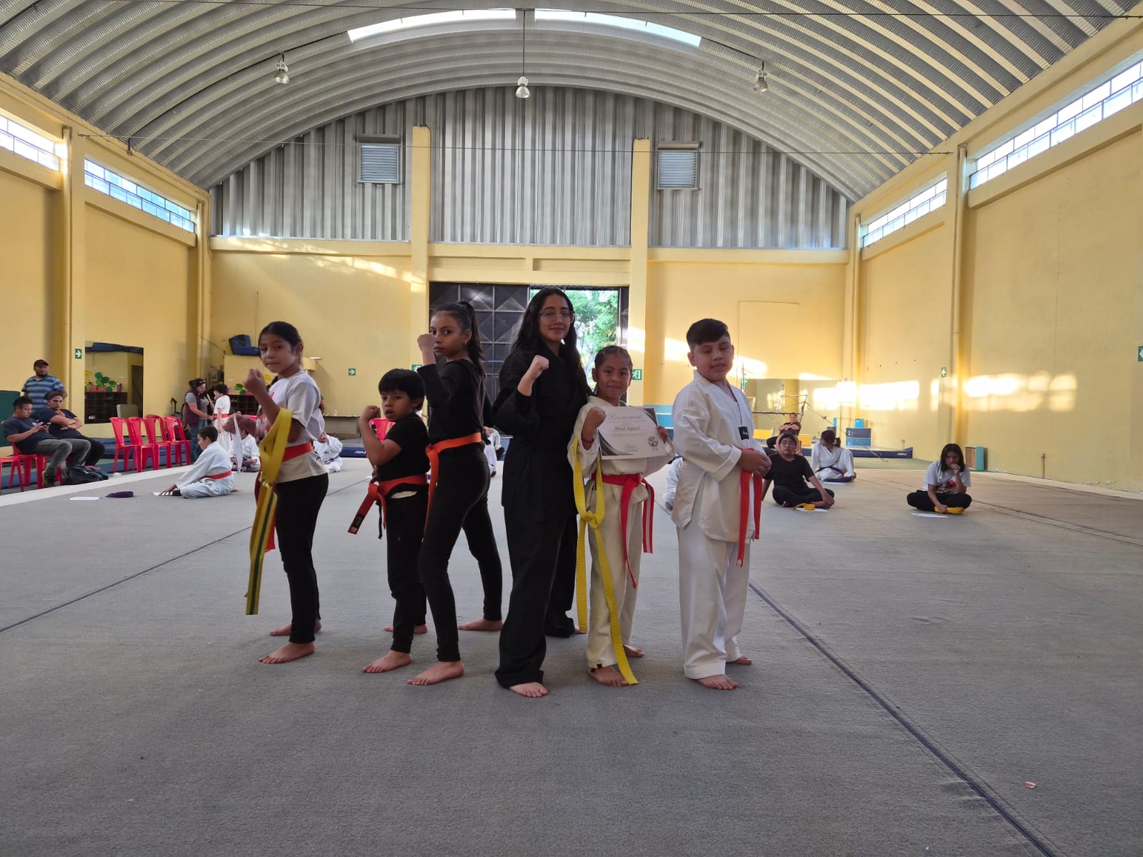 Cursos gratuitos de karate en el Parque Erick Barrondo promueven el ...