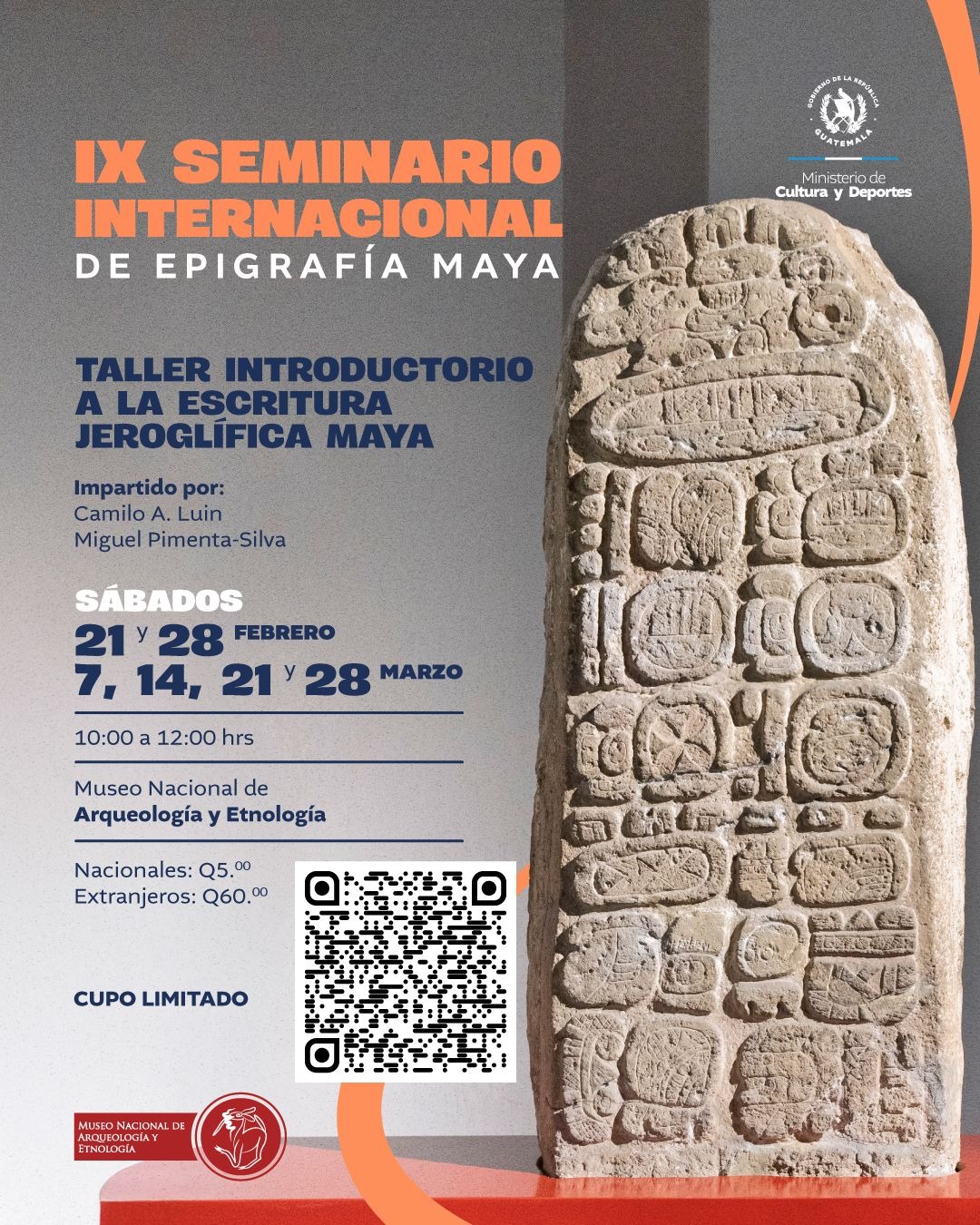 IX Seminario Internacional de Epigrafía Maya - Ministerio de Cultura y ...
